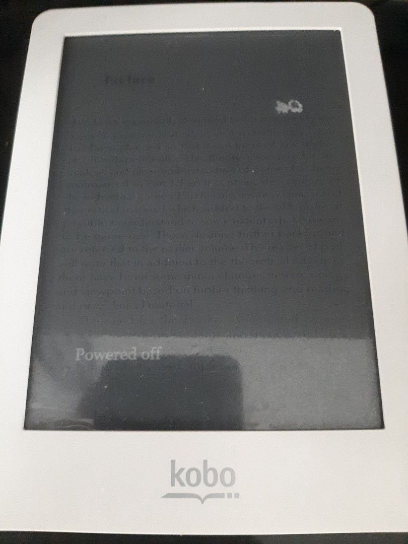 Kobo Glo White ebook reader, heavily used, some defects, Mobile Phones & Gadgets, E-Readers on ...