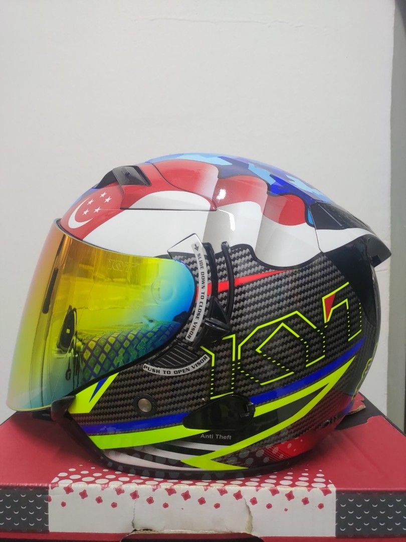 KYT Malaysia / Singapore VENOM saiz XXL, Auto Accessories on Carousell