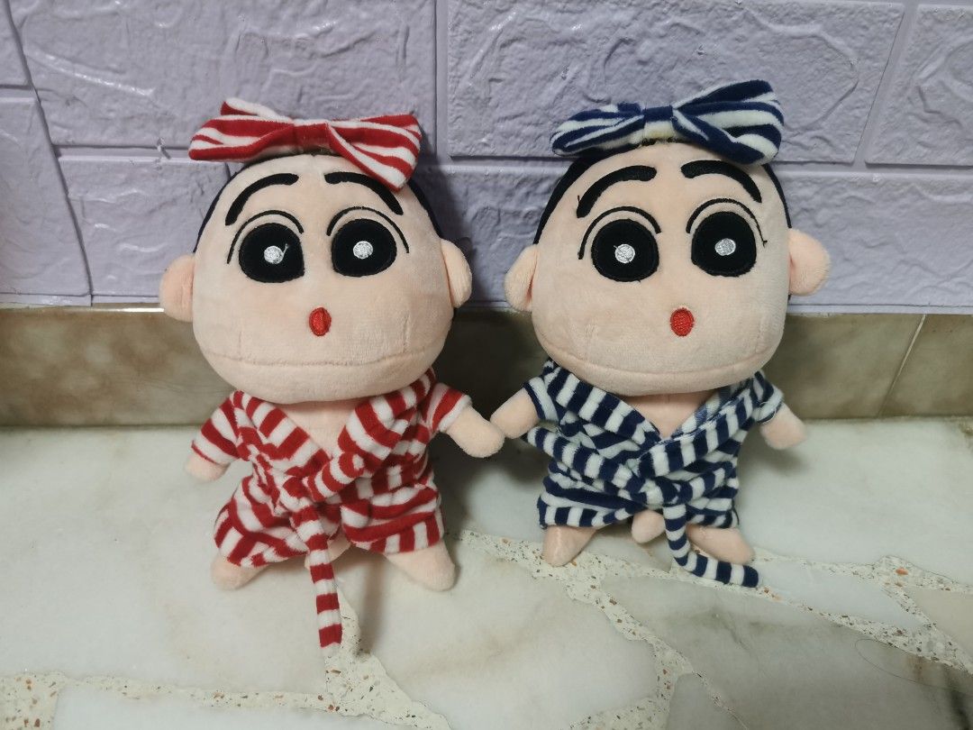 (Two for $15)LaBiXiaoXin Red&Blue in robe! (Soft Toy!), Hobbies & Toys ...