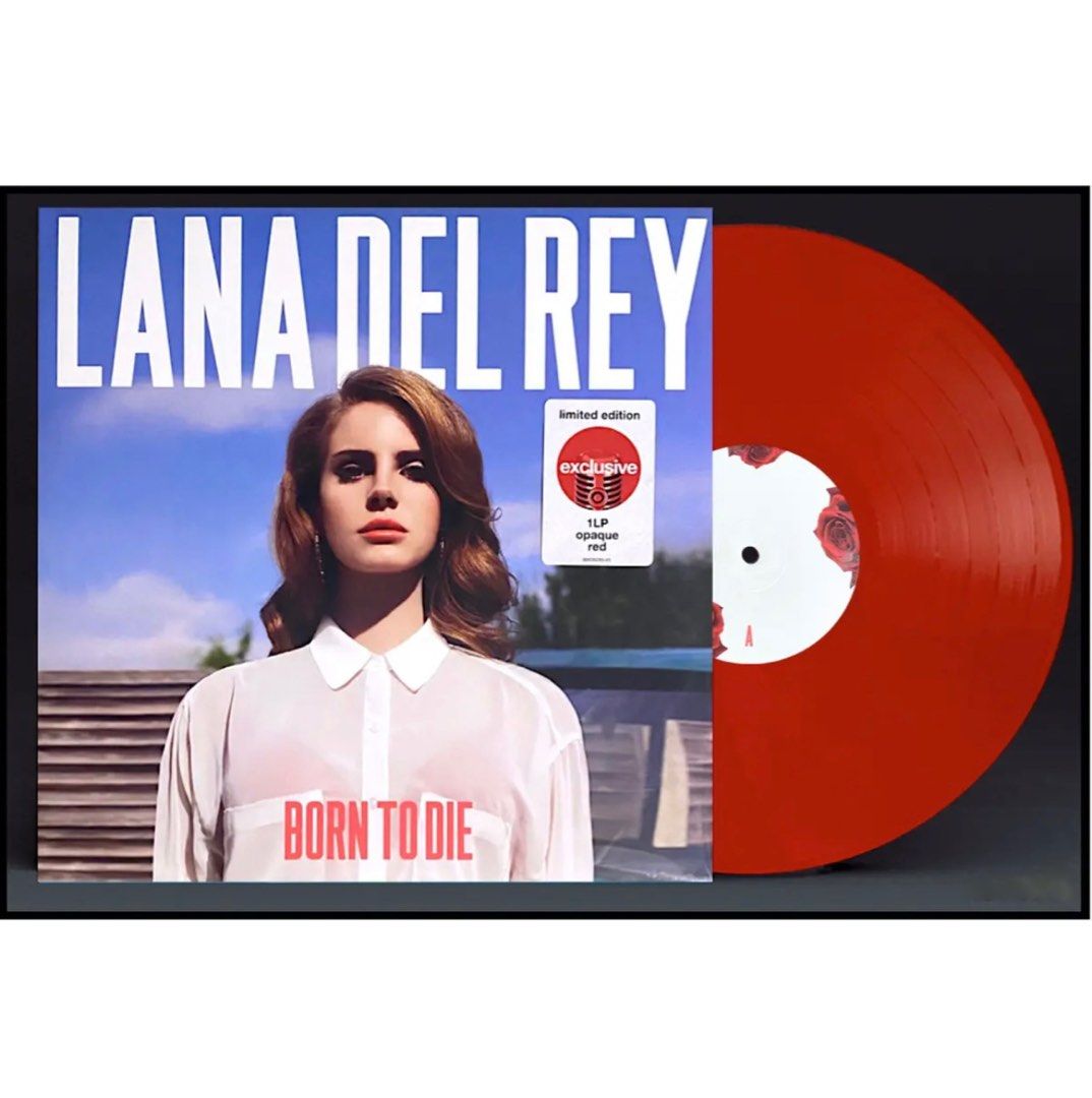 Lana Del Rey RED Vinyl Born To Die Rare Lowest Price, Hobbies & Toys ...