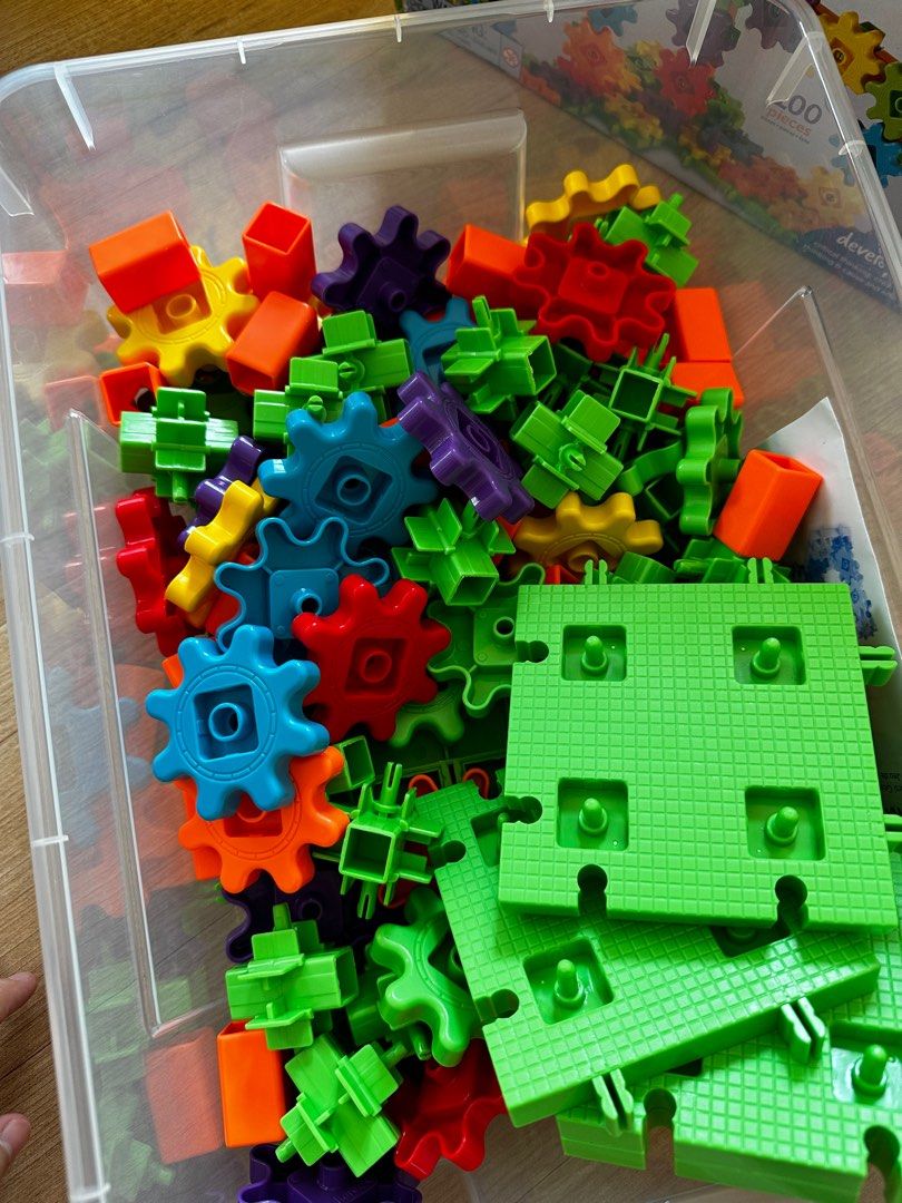 Learning resources Gears Gears Gears 100pcs deluxe building set, Babies ...