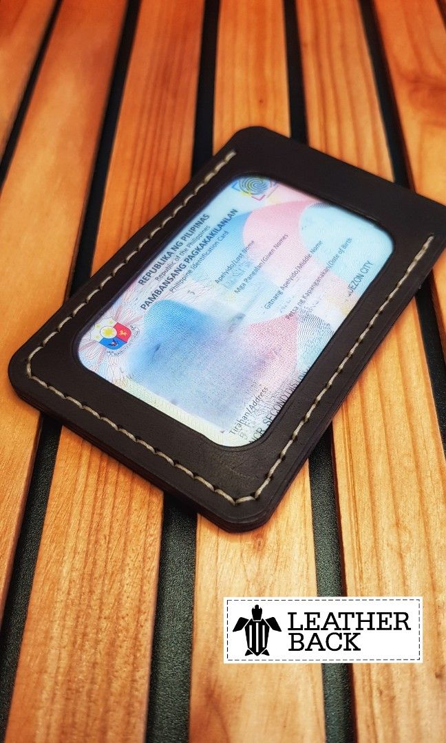 LeatherBack ID Case with Card Holder on Carousell