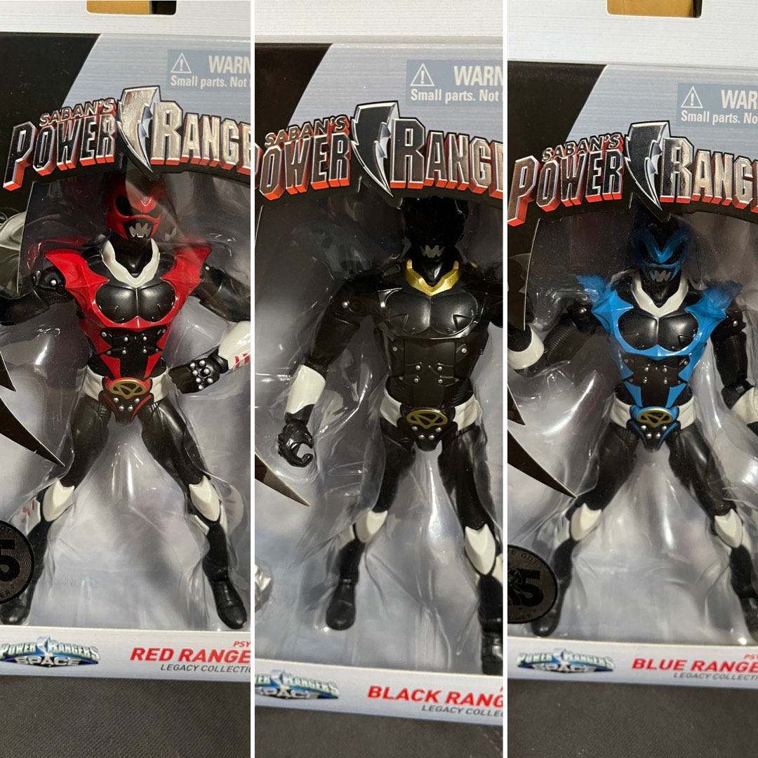 Legacy Collection, Power Rangers in Space, Psycho Red, Psycho Black ...