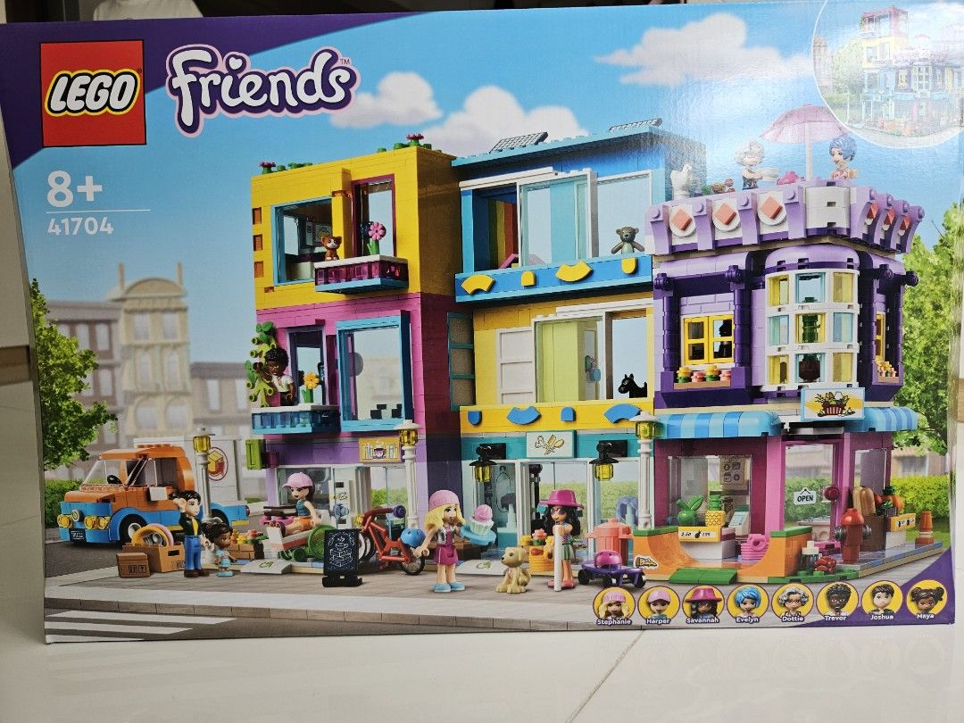 LEGO FRIENDS 41704 Main Street Building, Hobbies & Toys, Toys & Games ...