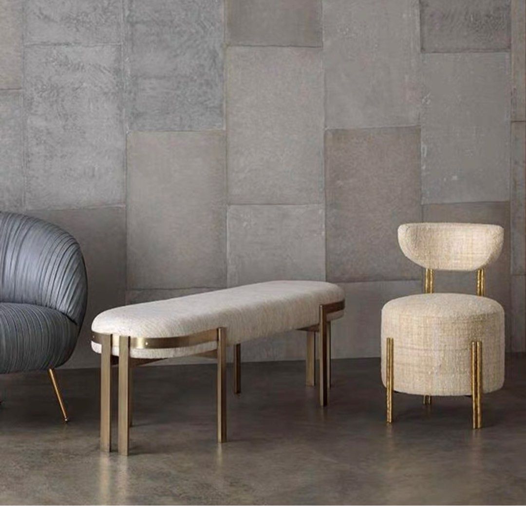 LIKIN Modern Bench, Furniture & Home Living, Furniture, Chairs on Carousell