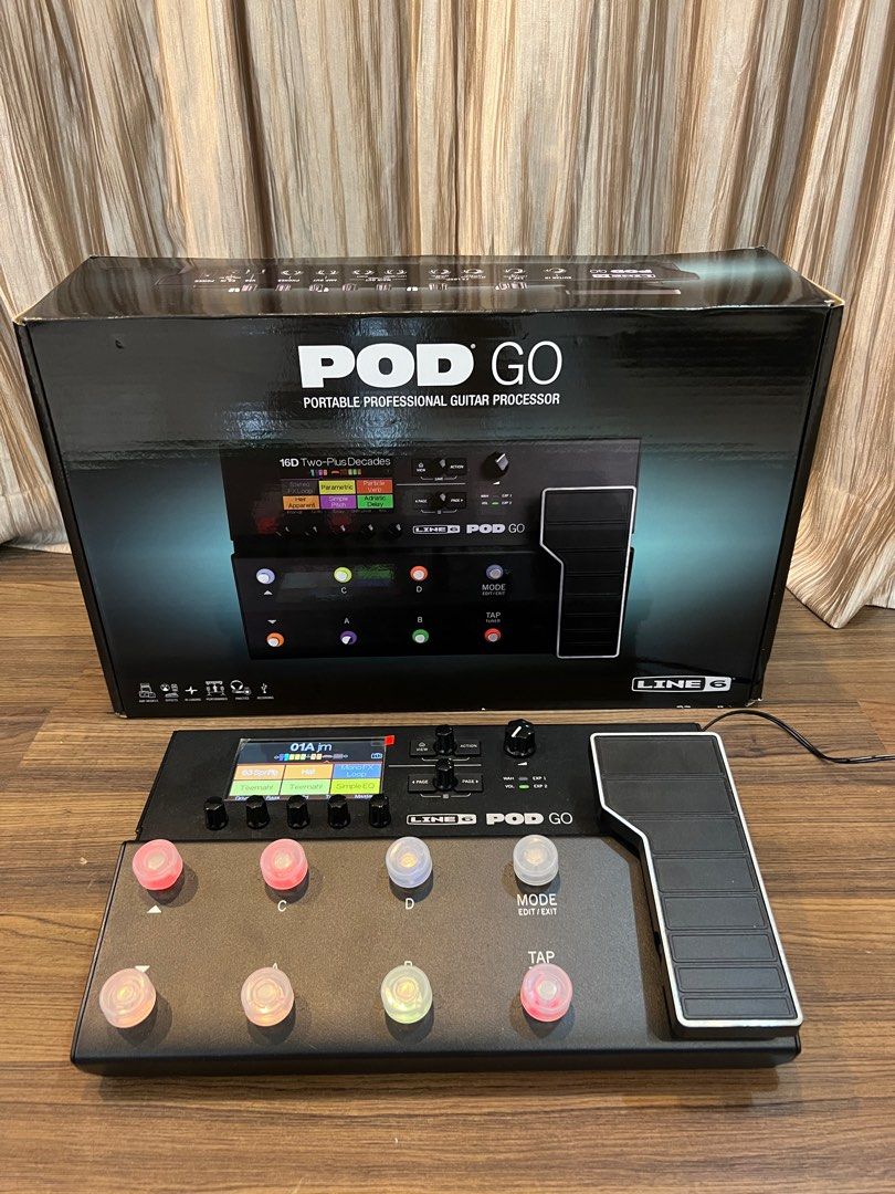 Line 6 Pod Go multi efx, Hobbies & Toys, Music & Media, Music ...