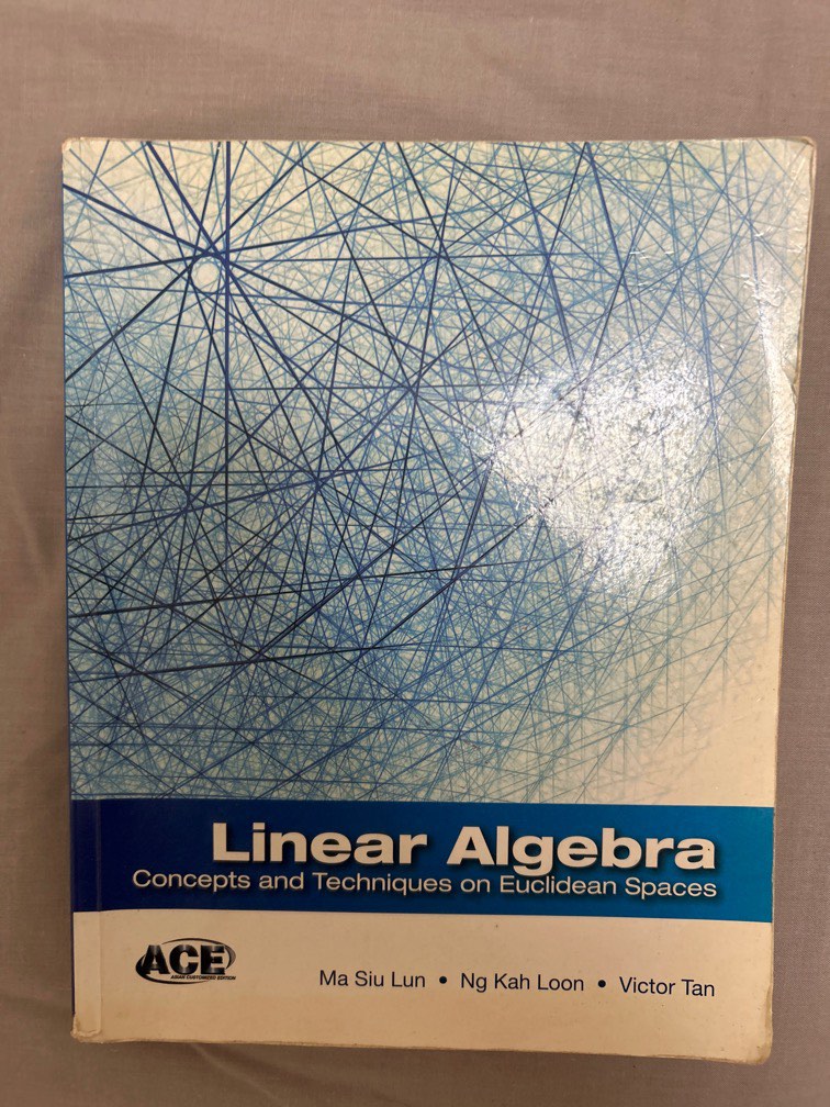 Linear Algebra, Hobbies & Toys, Books & Magazines, Textbooks on Carousell