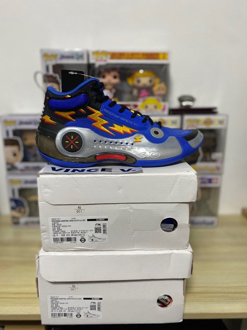 LiNing Way of Wade WOW 10 ELEMENT 9US, Men's Fashion, Footwear ...
