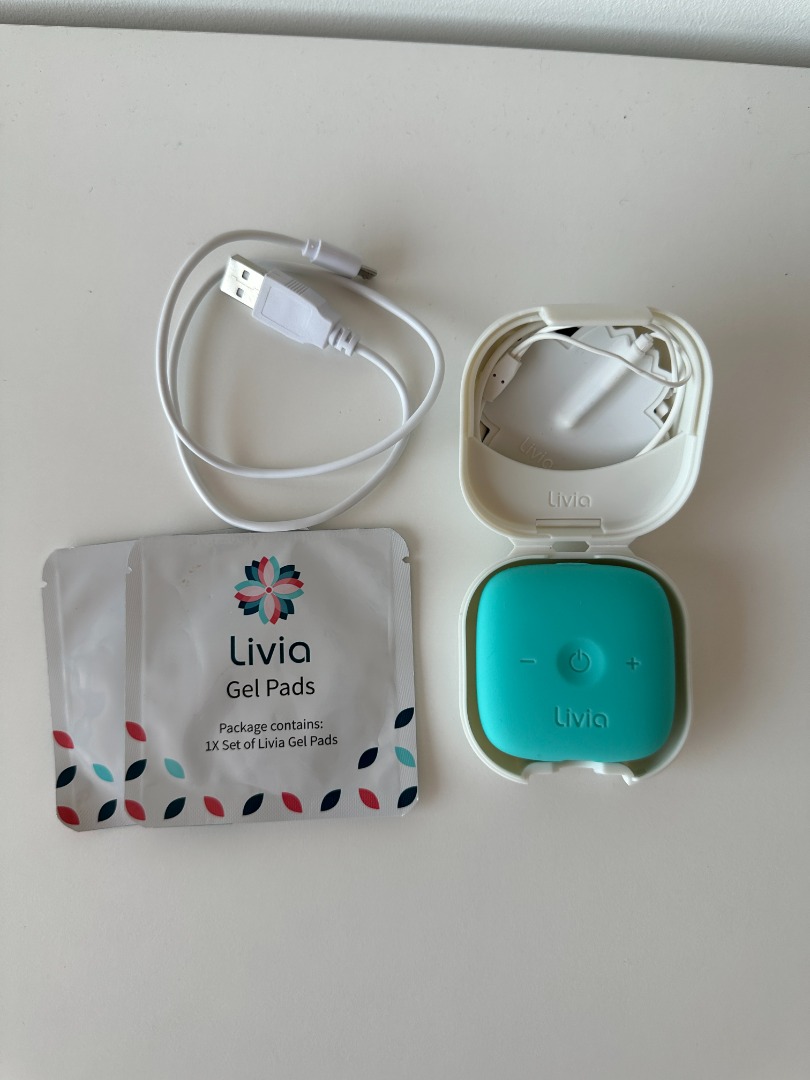 Livia Menstrual Cramp Relief Device, Health & Nutrition, Massage ...