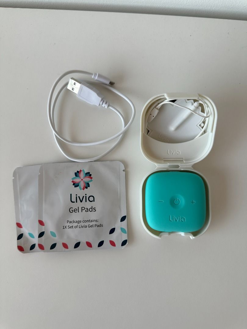 Livia Menstrual Cramp Relief Device, Health & Nutrition, Massage ...