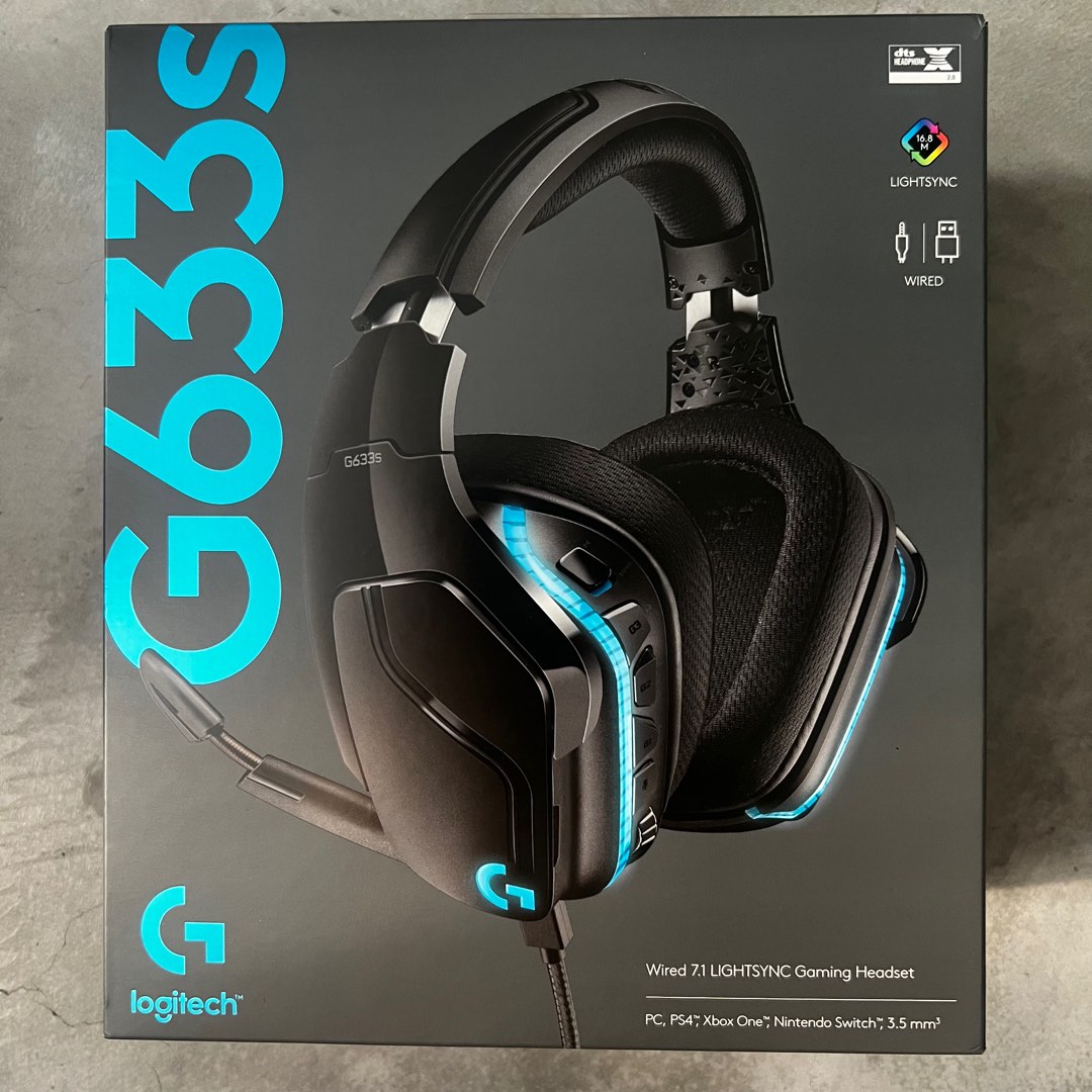 Logitech G633S, Audio, Headphones & Headsets on Carousell