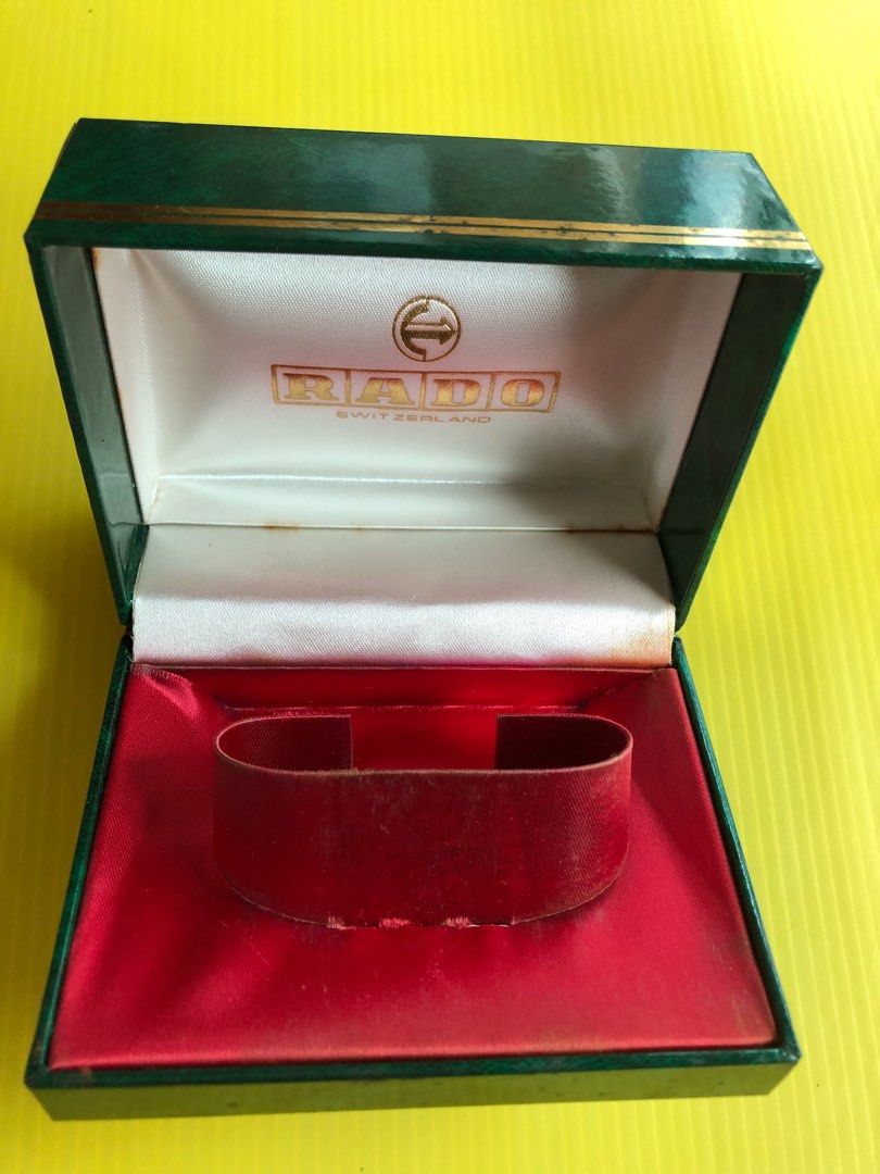 Longines & Rado watch box, Men's Fashion, Watches & Accessories ...