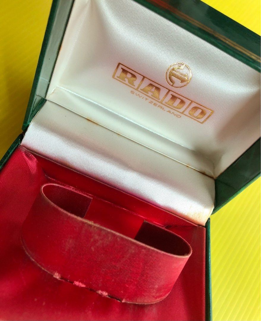 Longines & Rado watch box, Men's Fashion, Watches & Accessories ...