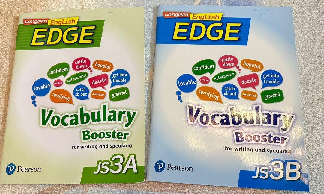 Longman English Edge Vocabulary Booster JS3A 3B, 興趣及遊戲, 書本 & 文具, 教科書 ...