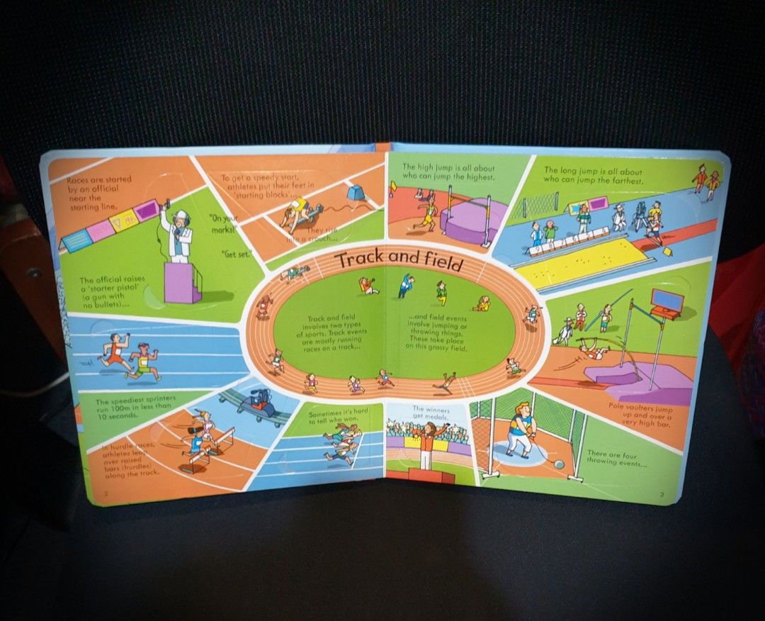 Look Inside Sports (Usborne Look Inside), Hobbies & Toys, Books ...
