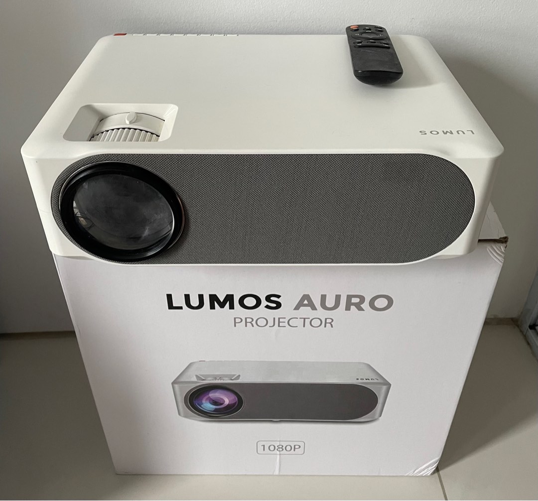 Lumos Auro Projector (Smart version, Full HD), TV & Home Appliances, TV & Entertainment ...