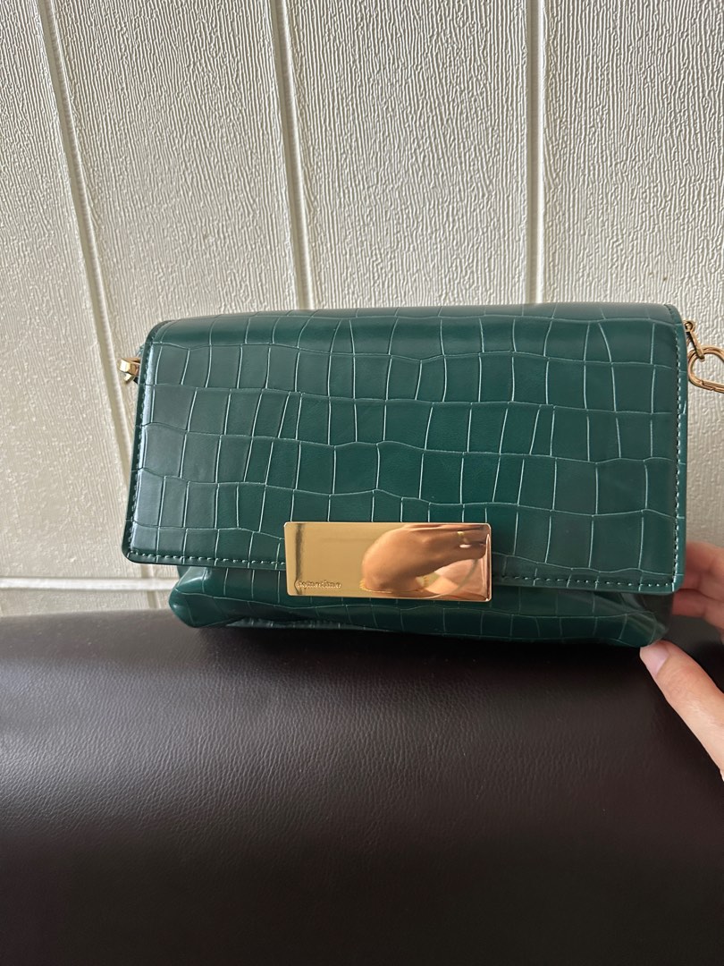 MAIA SOMETIMES BY ASIAN DESIGNER - EMERALd GREEN, Women's Fashion, Bags ...