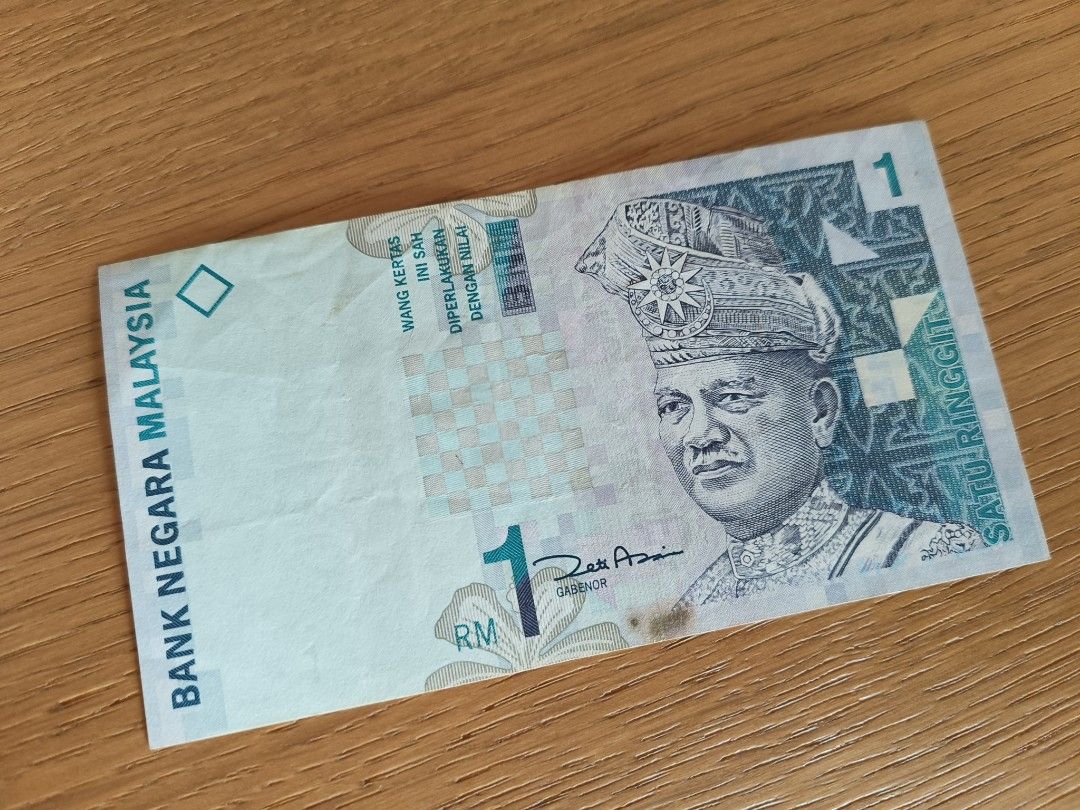 Malaysia Currency Note of 1 Ringgit, A FINE & NICE Note, Hobbies & Toys ...