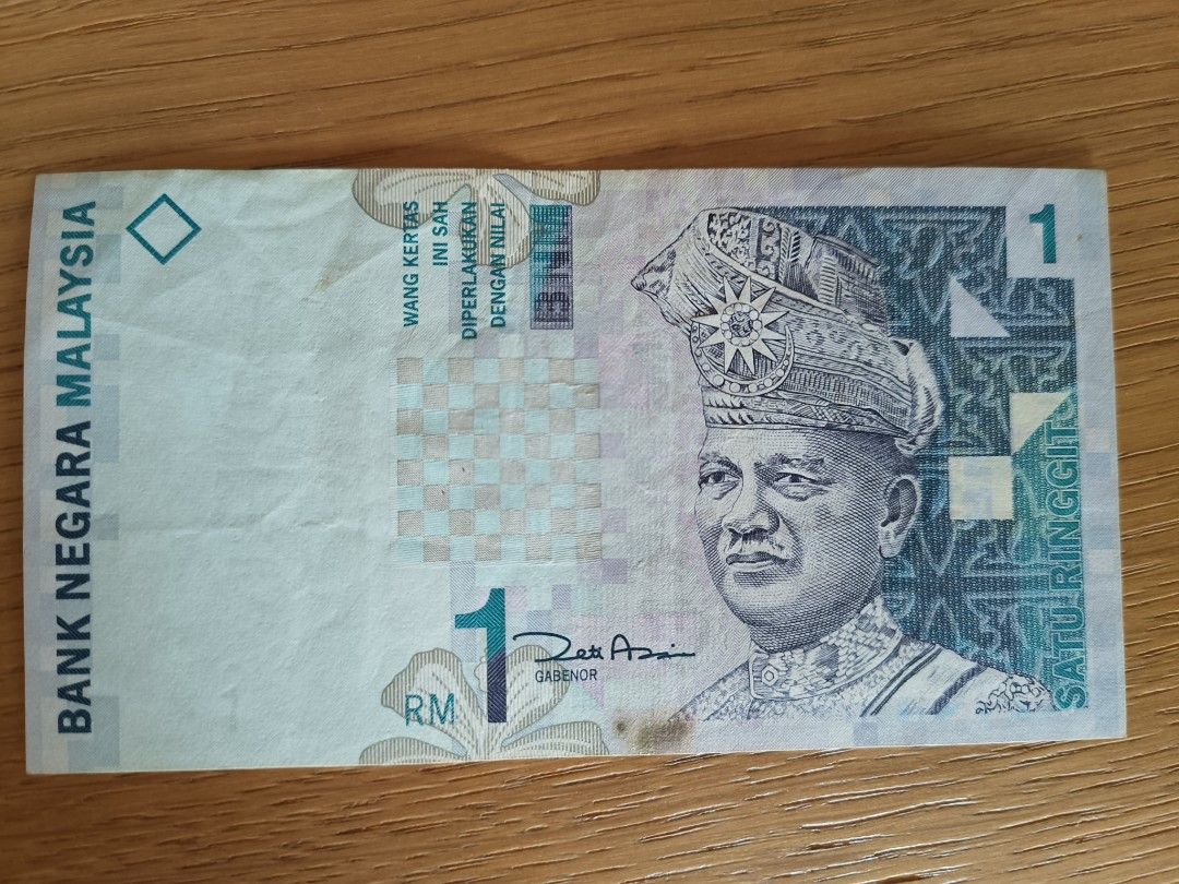 Malaysia Currency Note of 1 Ringgit, A FINE & NICE Note, Hobbies & Toys, Memorabilia ...