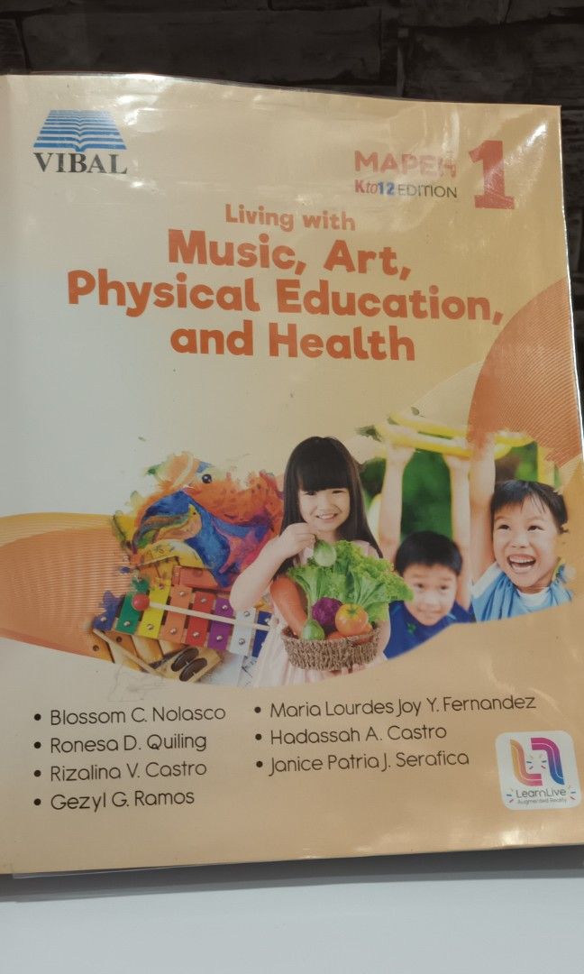 MAPEH - Grade 1 - Vibal Publishing - Ed.1, Hobbies & Toys, Books ...
