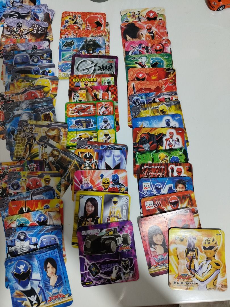 [Marumiya] - Tokumei Sentai Go-Busters Stickers [set], Hobbies & Toys ...