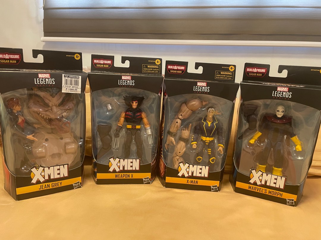 Marvel Legends - X-Men - Sugar Man BAF Series - Set of 4 on Carousell