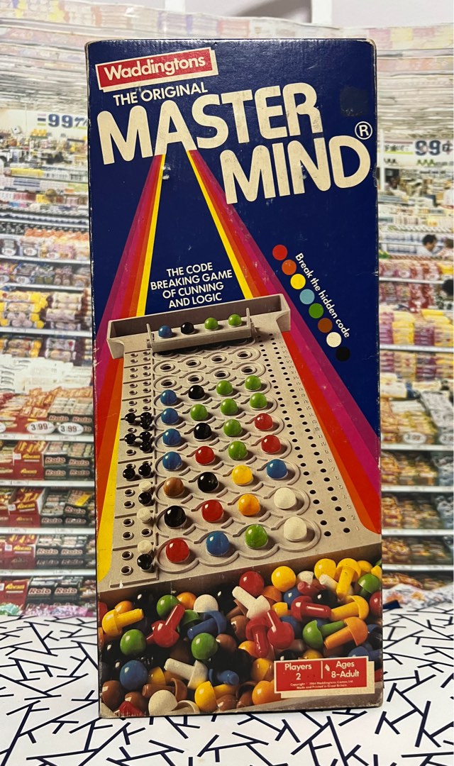 Mastermind Boardgame Retro, Hobbies & Toys, Toys & Games on Carousell