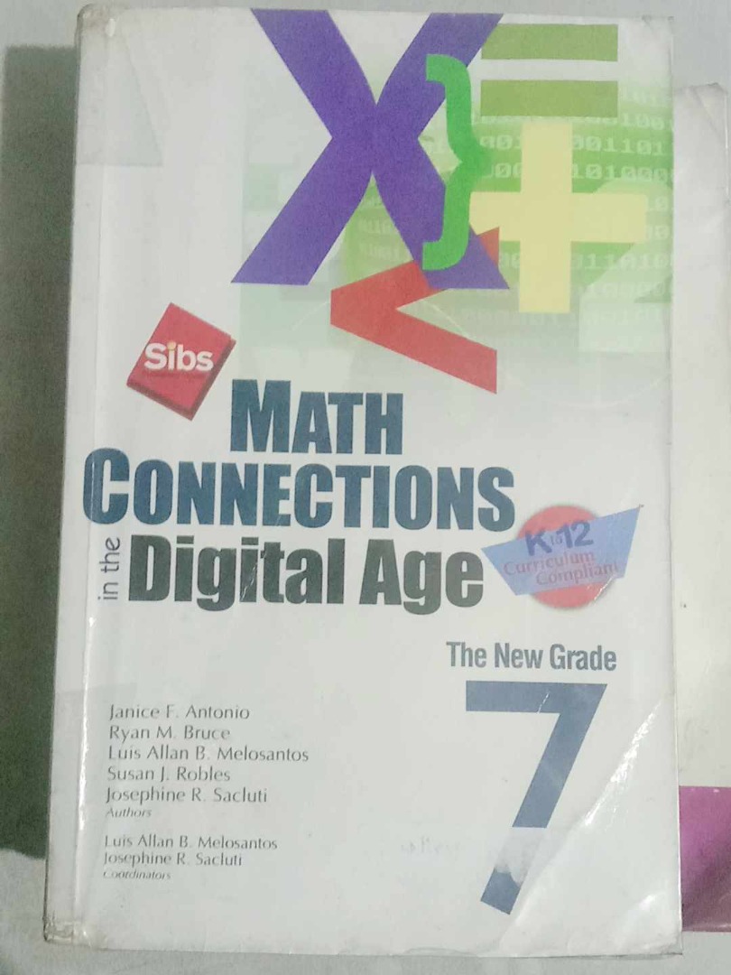 math connections in the digital age grade 7 on Carousell