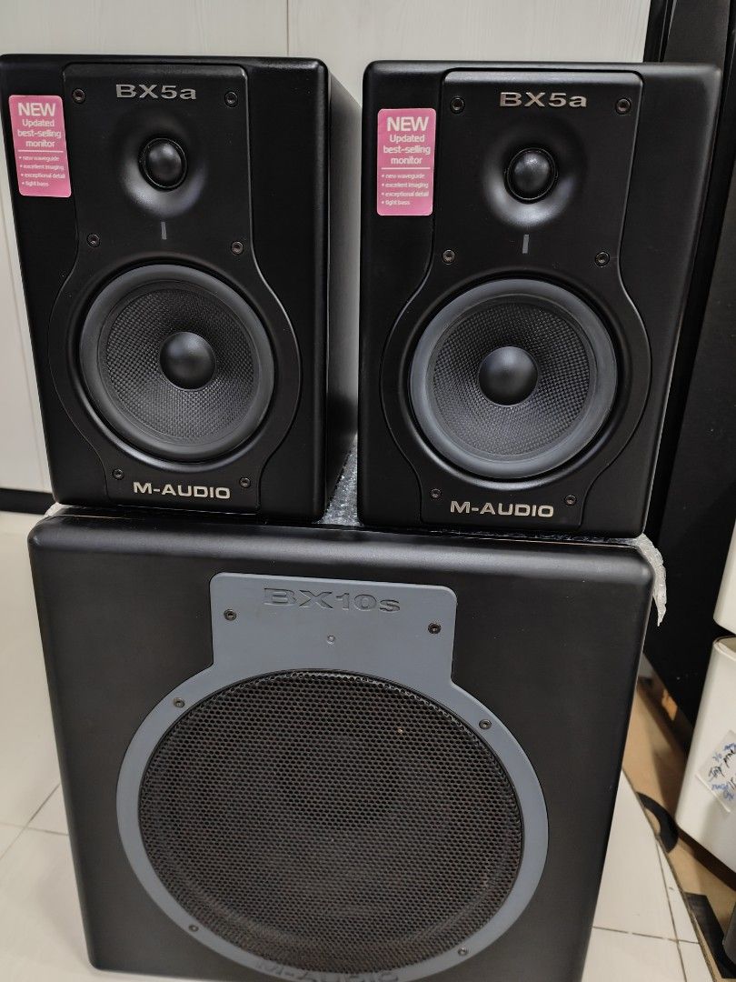 M-Audio BX5A studiophile speaker, Audio, Soundbars, Speakers ...