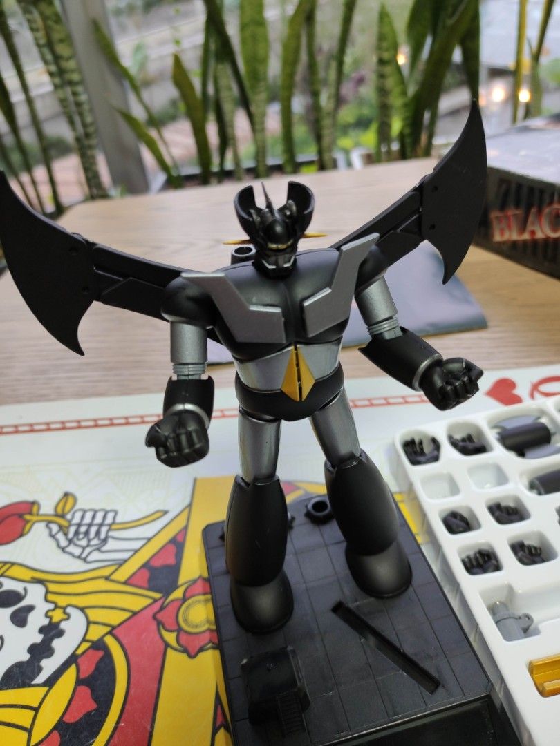 Mazinger z black bandai gx-01B, 興趣及遊戲, 玩具 & 遊戲類 - Carousell