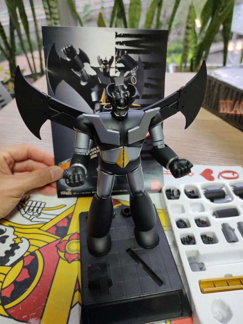 Mazinger z black bandai gx-01B, 興趣及遊戲, 玩具 & 遊戲類 - Carousell