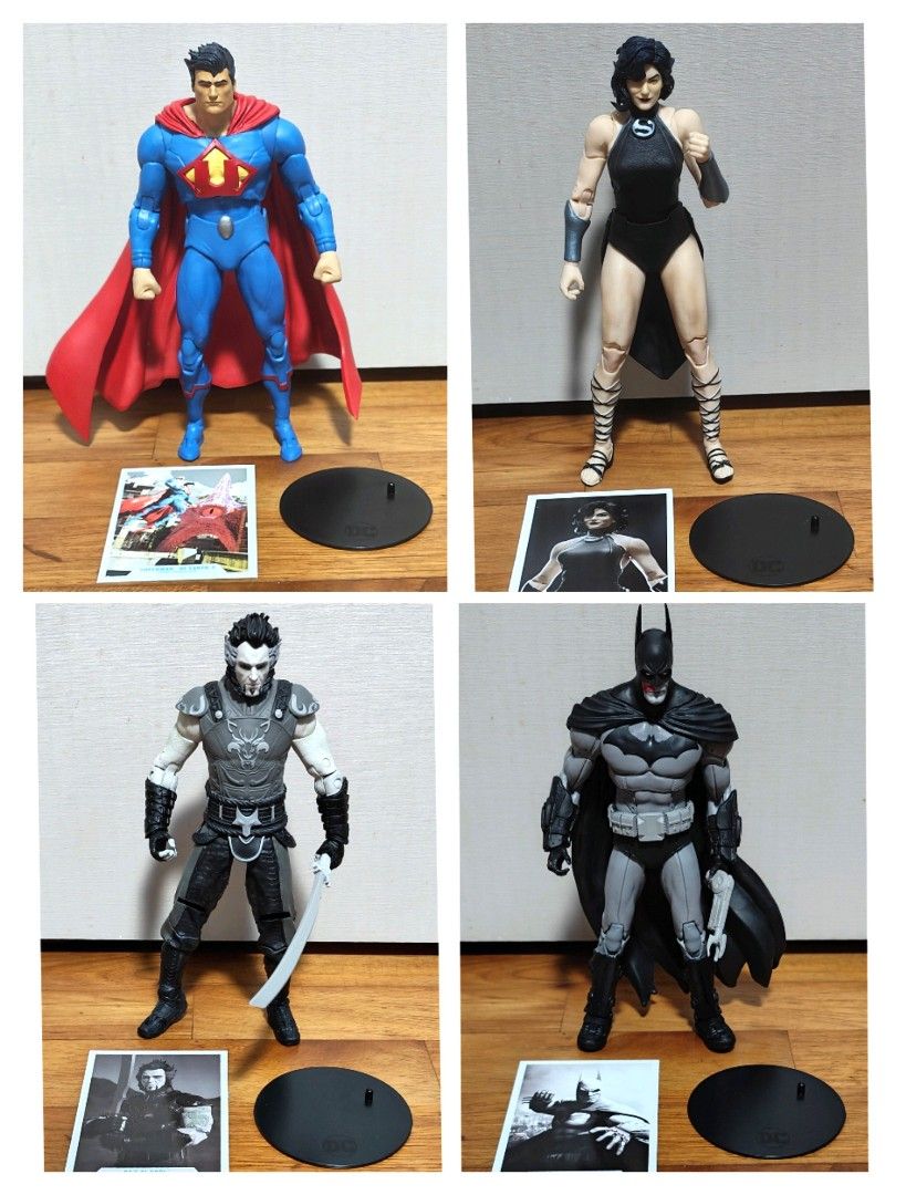 McFarlane DC Multiverse Superman (Earth-3), Superwoman, Ra's Al Ghul ...