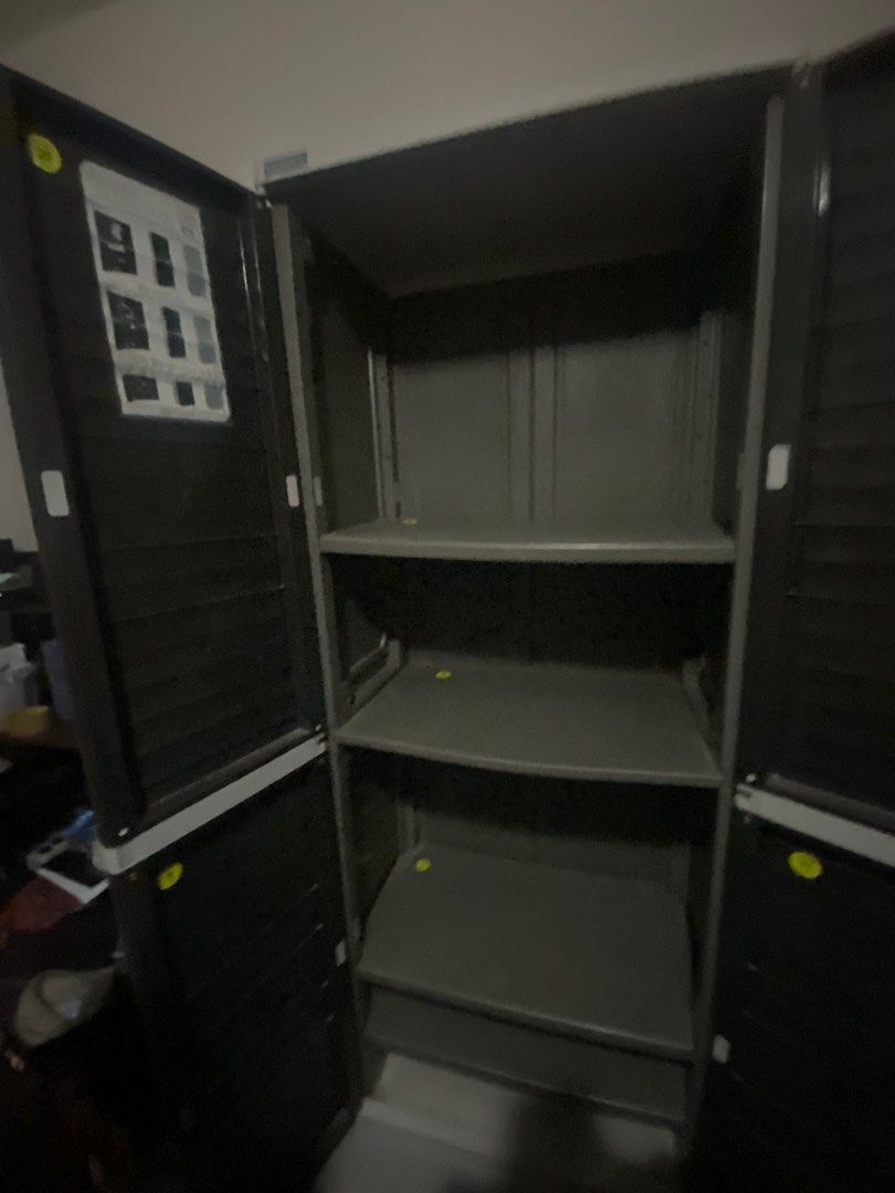 Megabox click-lock wardrobe cabinet w/ layers, Furniture & Home Living ...