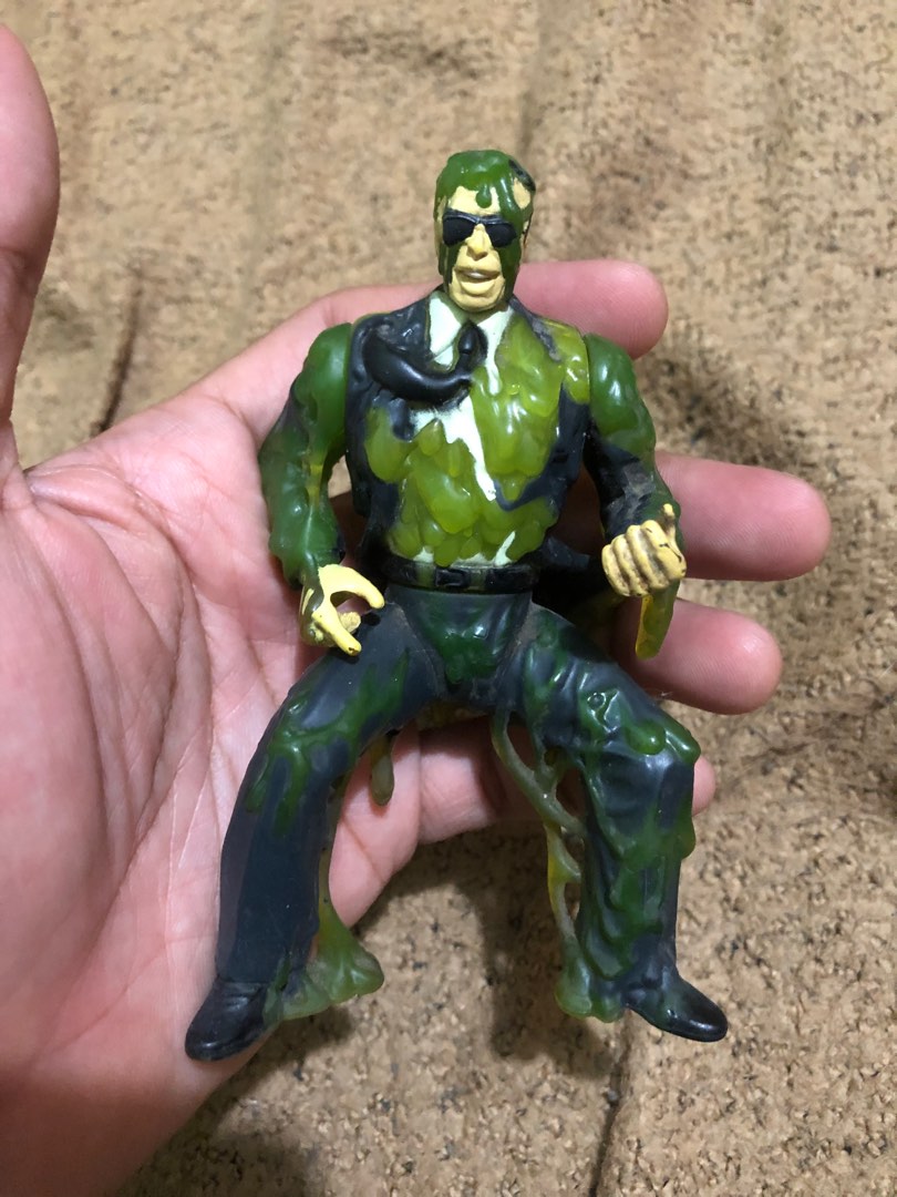 Men in black slime figure, Hobbies & Toys, Toys & Games on Carousell