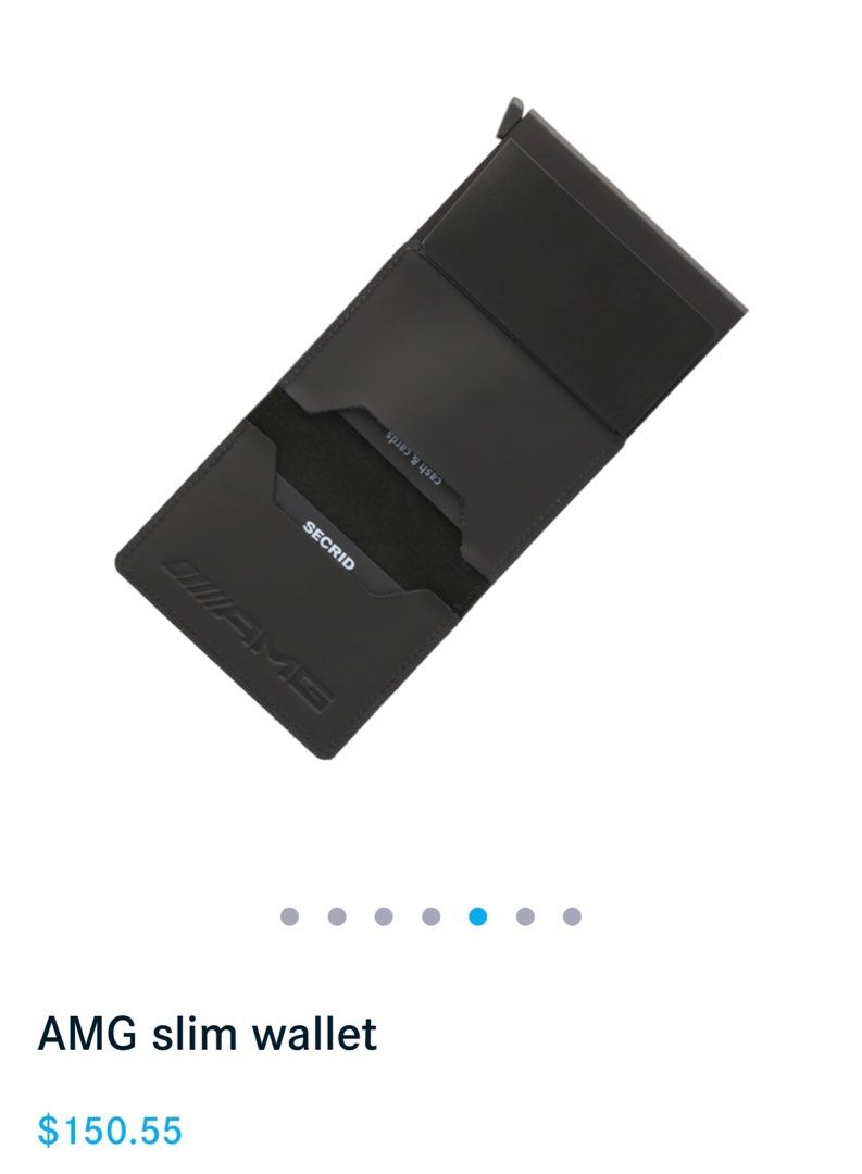 Mercedes Benz AMG credit card wallet, Luxury, Bags & Wallets on Carousell