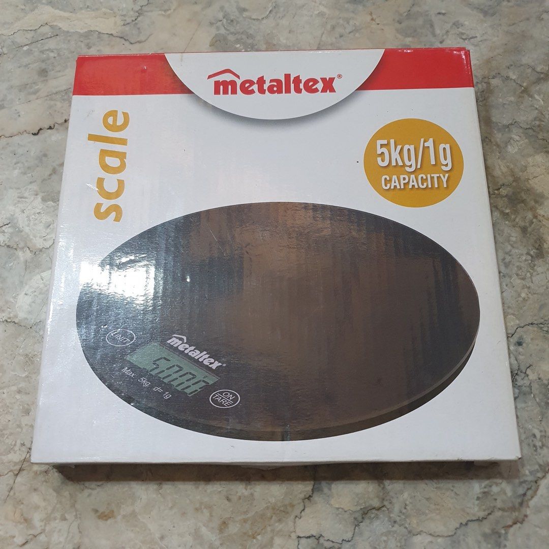 Metaltex Digital Scale, Furniture & Home Living, Kitchenware ...