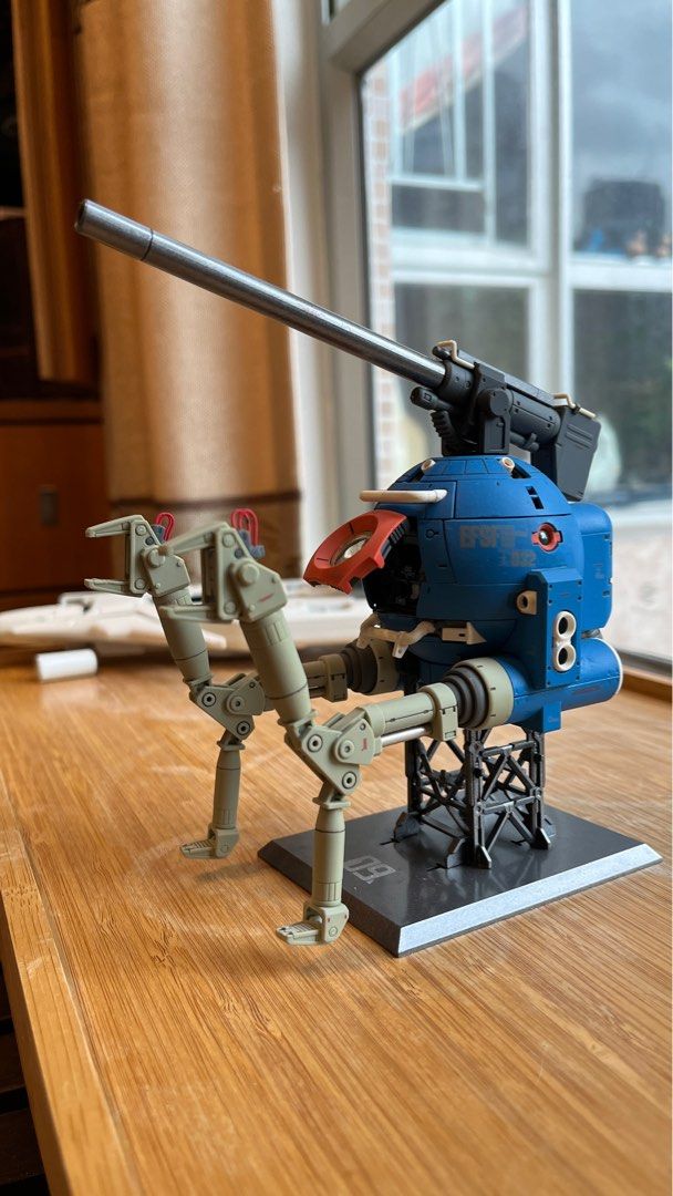 MG RB-79 mobile pod ball ver. Ka 鐵球高達模型 改色ed, 興趣及遊戲, 玩具 & 遊戲類 - Carousell