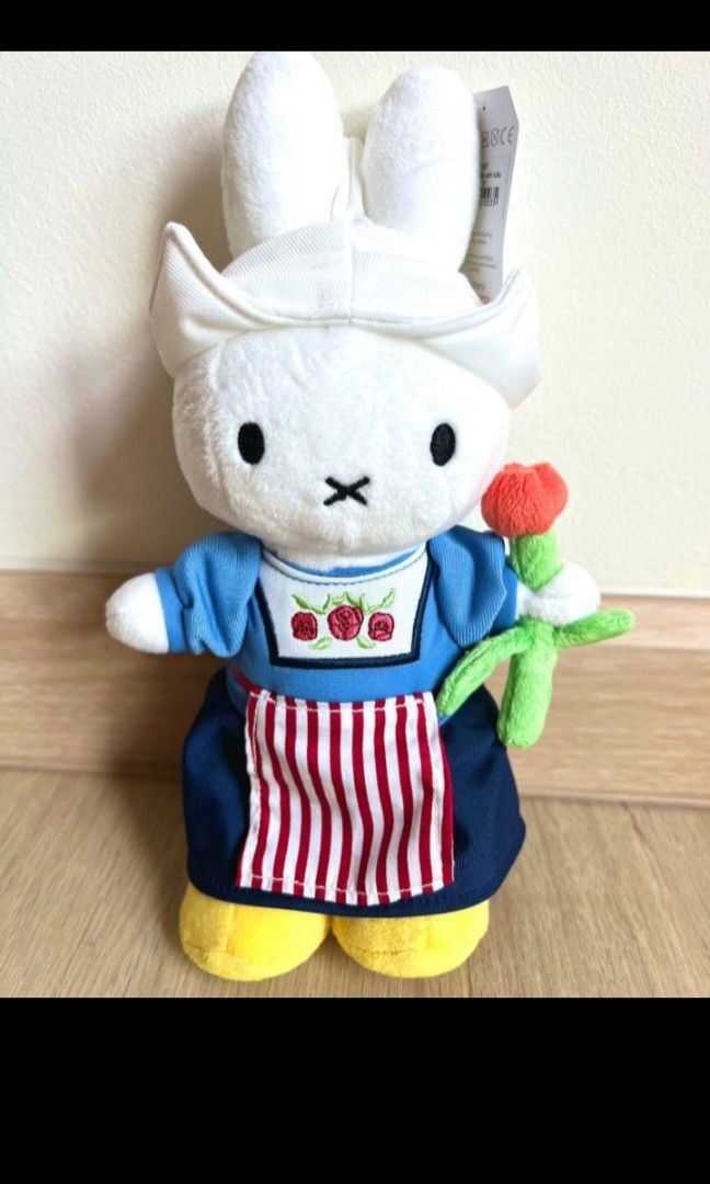 Miffy Farmer's Wife Plush from Holland (24cm) on Carousell