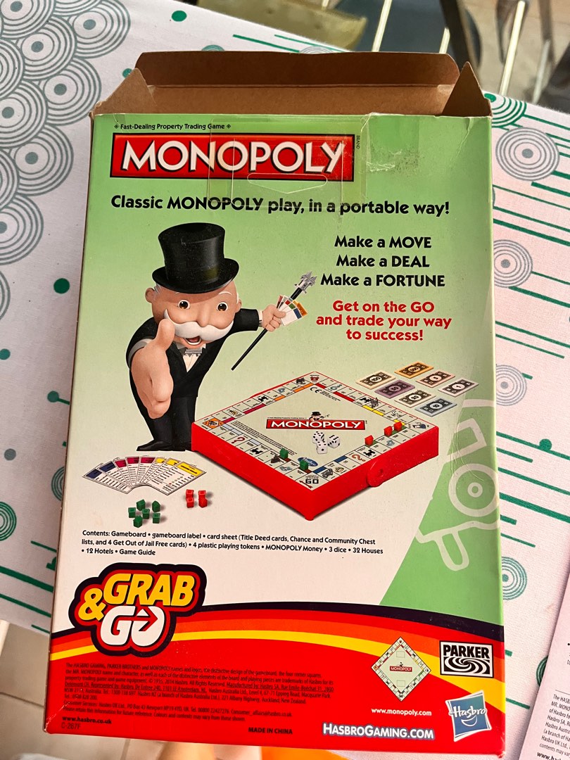 MONOPOLY small size, Hobbies & Toys, Toys & Games on Carousell