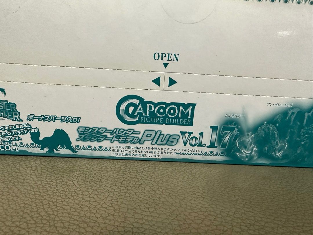 Monster Hunter 全新 MH vol 17 盒玩原箱 Capcom Figure Builder Creators Model Plus CFB Figure Rise 天地煌啼龍 ...