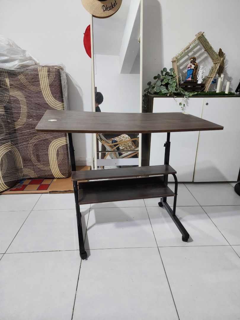 Movable study table, Furniture & Home Living, Furniture, Tables & Sets ...