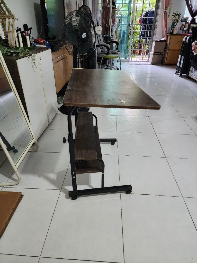 Movable study table, Furniture & Home Living, Furniture, Tables & Sets ...