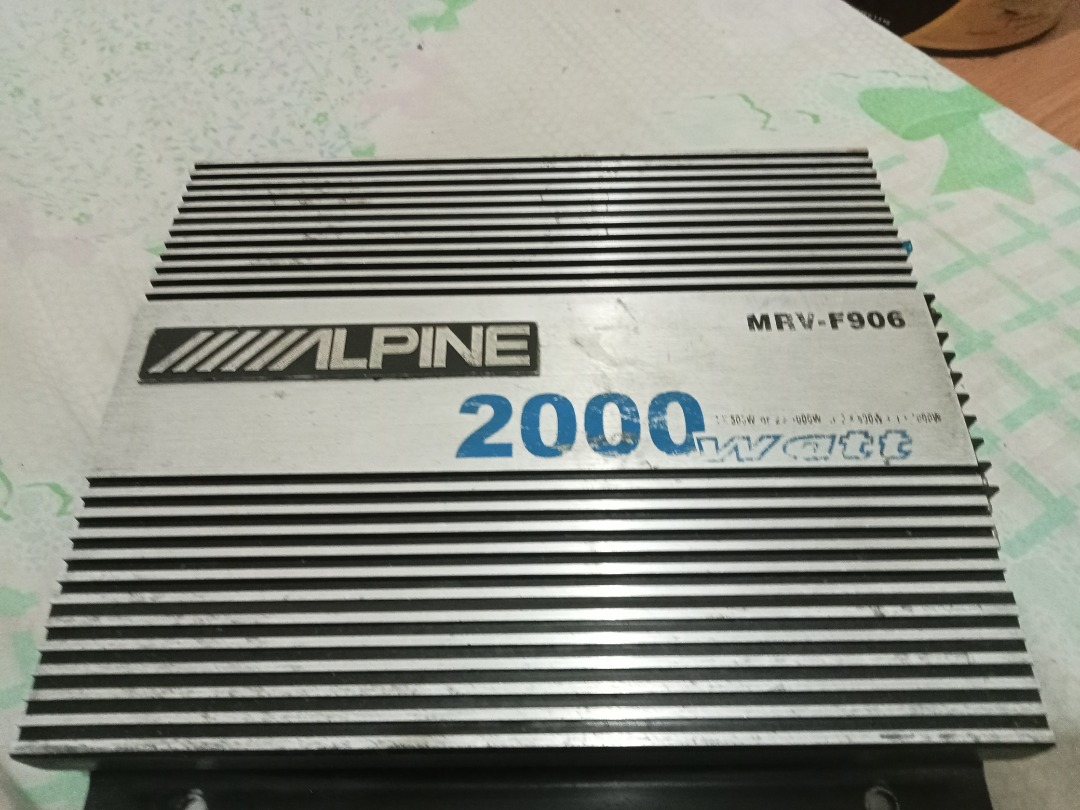 MRV-F906 4channel car amplifier on Carousell