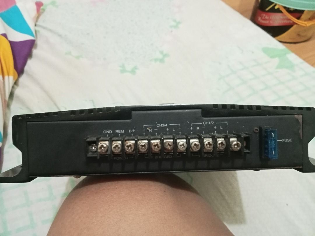 MRV-F906 4channel car amplifier on Carousell