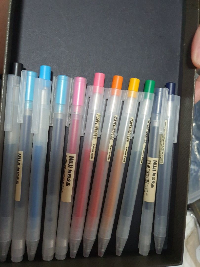 Muji pens from Japan, Hobbies & Toys, Stationery & Craft, Stationery & School Supplies on Carousell