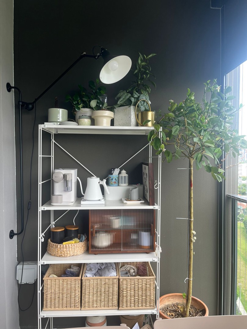 Muji steel storage shelf rack, Furniture & Home Living, Furniture ...