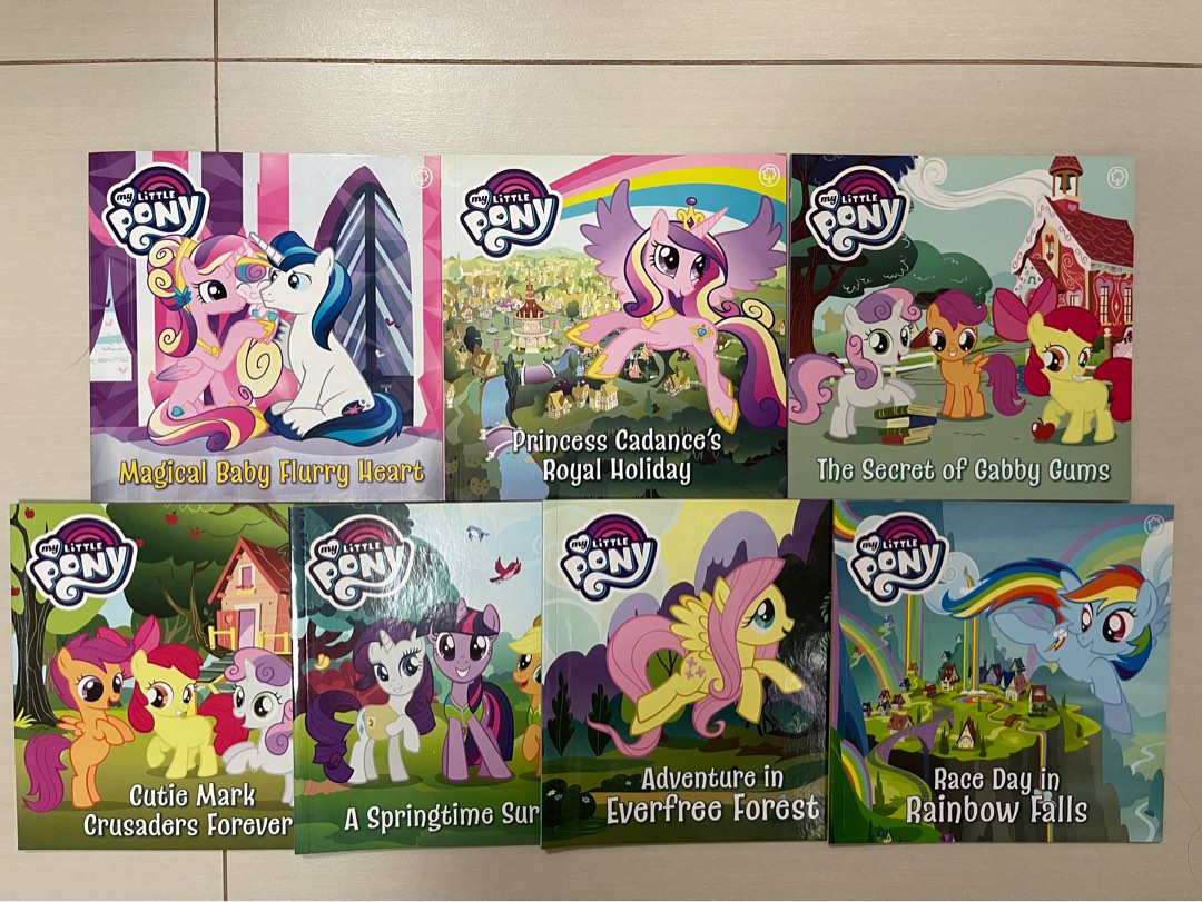 my little pony story book, 興趣及遊戲, 書本 & 文具, 小說 & 故事書 - Carousell
