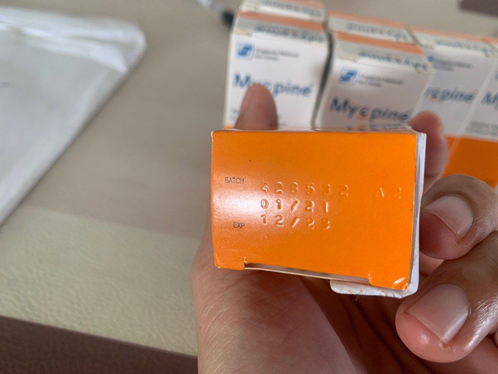 myopine (myopia control eye drop), Beauty & Personal Care, Vision Care ...