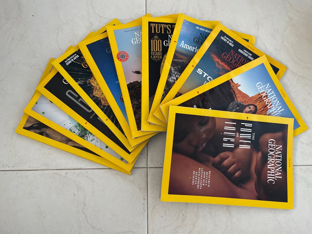 National Geographic Magazines 12 issues, Hobbies & Toys, Books ...