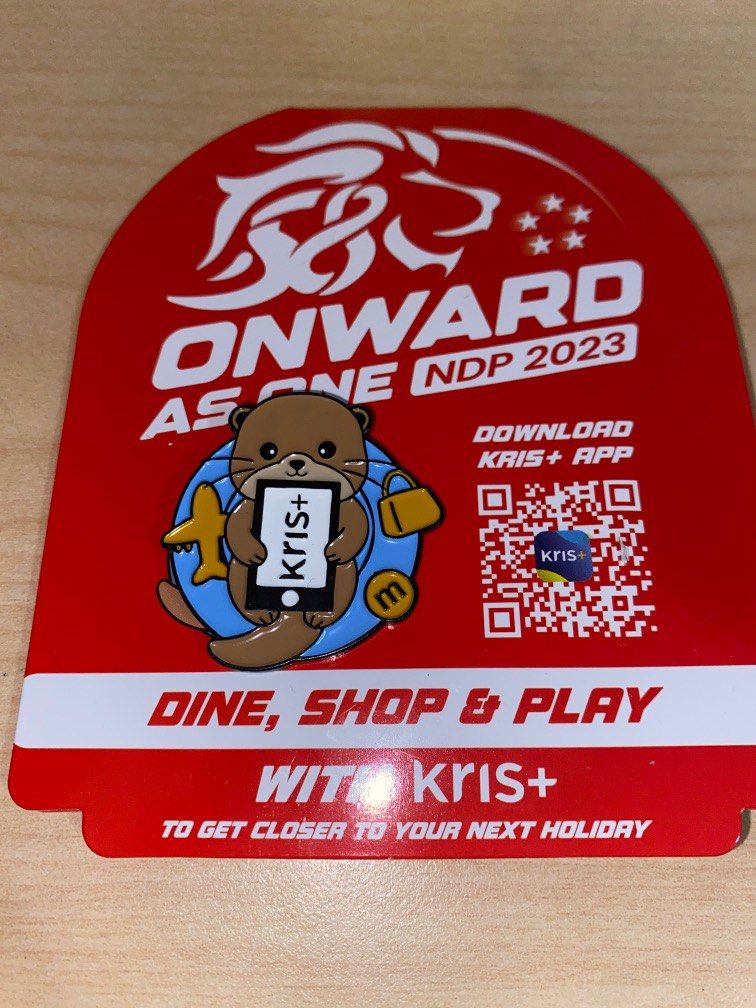 NDP 2023 Pins Singapore Onwards As One Kris + Pins, Hobbies & Toys ...